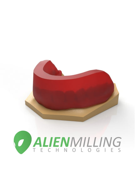 Alien Milling Wax Rim Bite Block for Full Arch Hybrid – Alien Milling ...